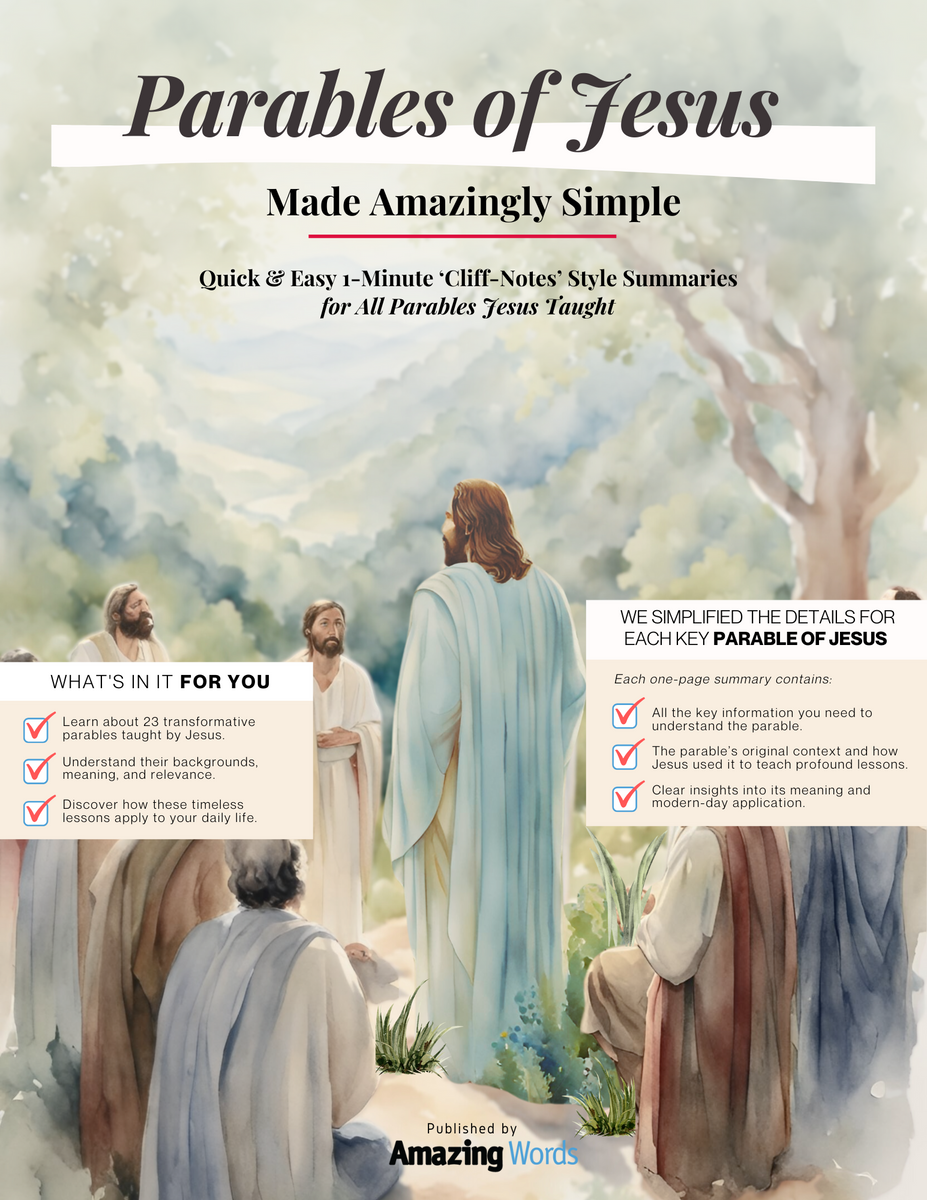 Parables of Jesus: Made Amazingly Simple – AmazingWords.com